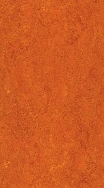DLW Marmorette linoleum, Mandarin Orange - LAVE PRISER