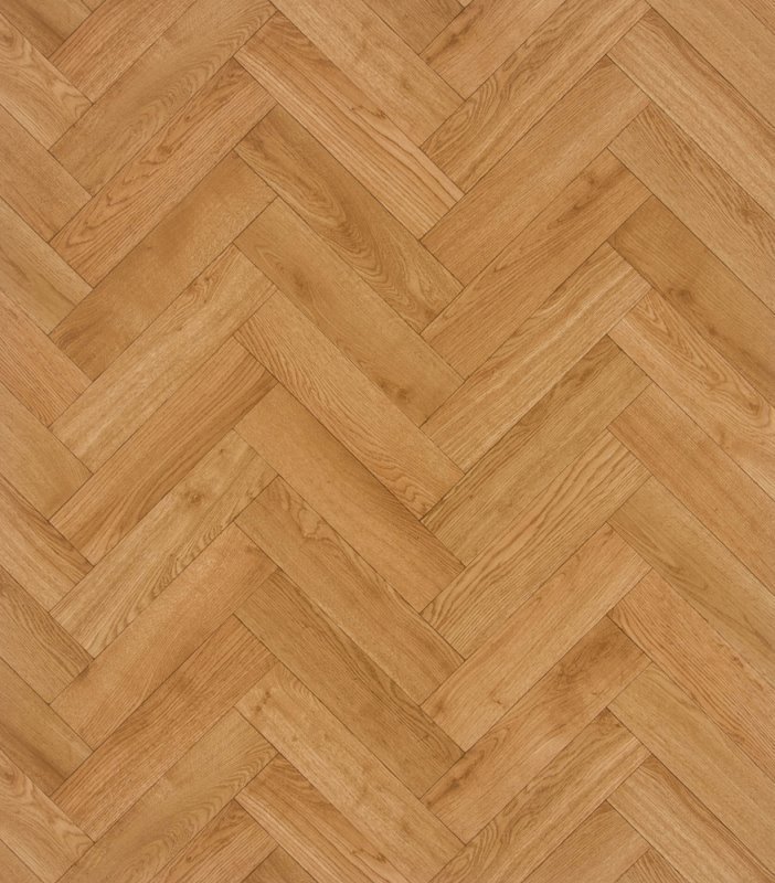 Buy Maxima EKO Vinyl floor - Oak natural herringbone - Offer: 545,00 DKK,-